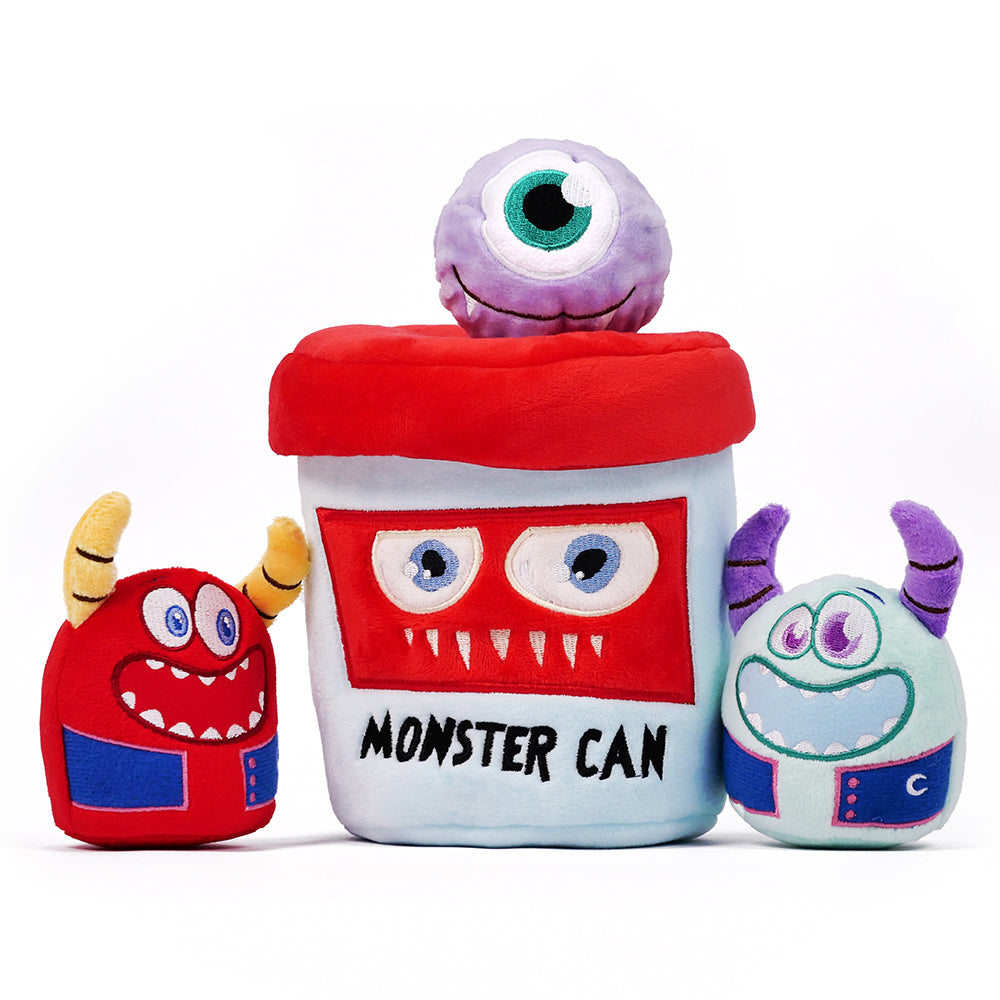 Hide and Seek Monster Can Toy – CHEWFFON
